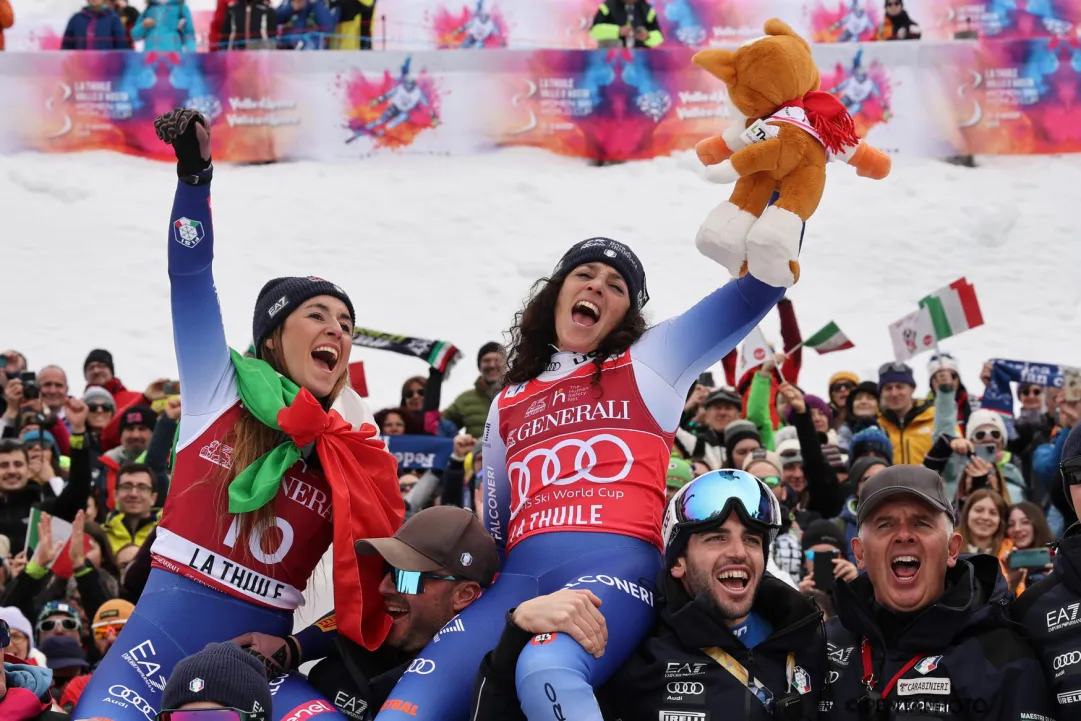 Ultima settimana di lavoro a La Parva per Goggia: la sua intervista alla 'DS' consigliando Brignone